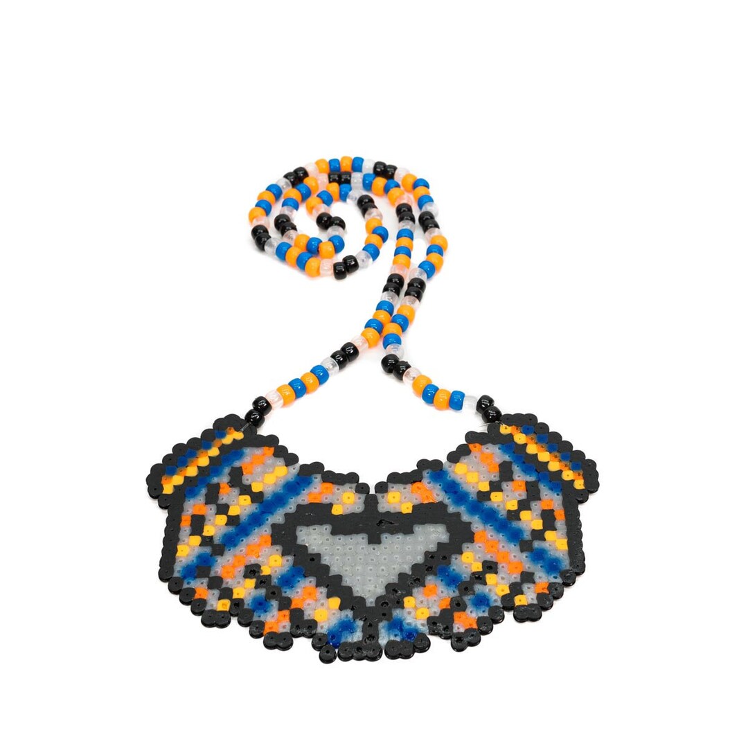 Heart Hands Custom Perler Necklace - Etsy