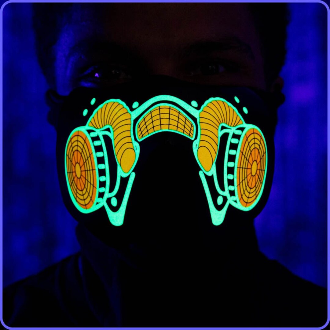 Graffiti LED Sound Reactive Mask - Etsy