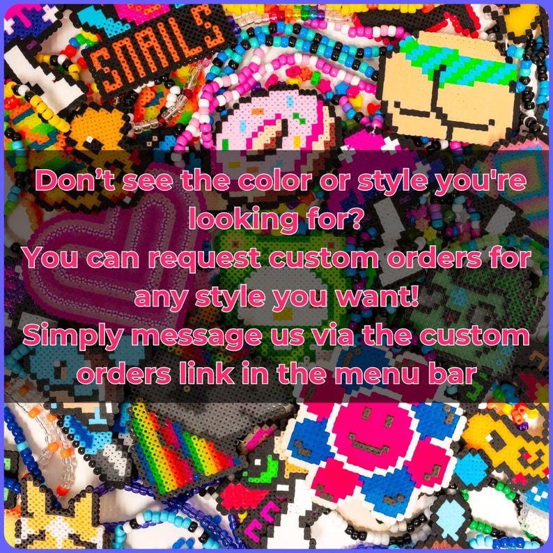 Rick Trippy Cartoon Head Custom Rave Perler Necklace (copy) - Etsy