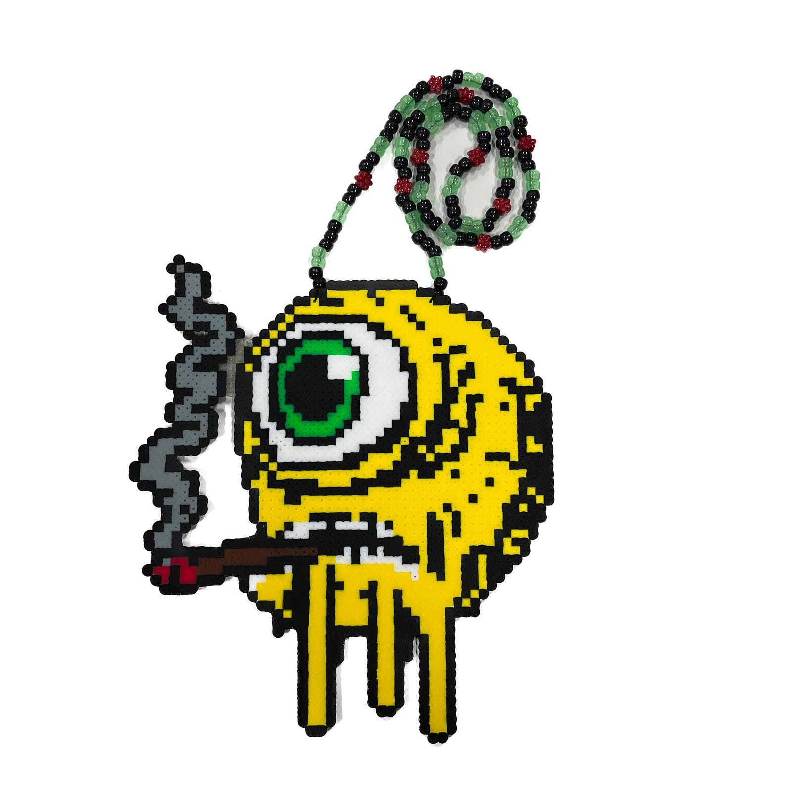 Subtronics Smoking Eye - (XL) Perler - Etsy