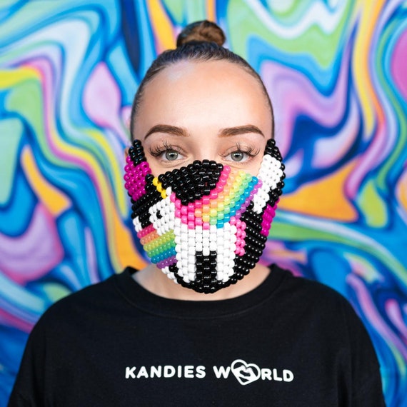 Kandi Mask Patterns Glow In The Dark