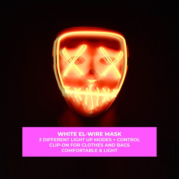El Wire Mask - Etsy