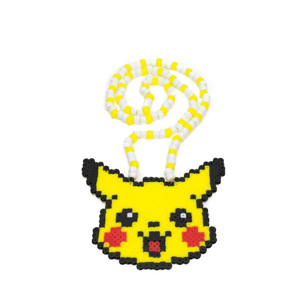 Pikachu Perler - Etsy