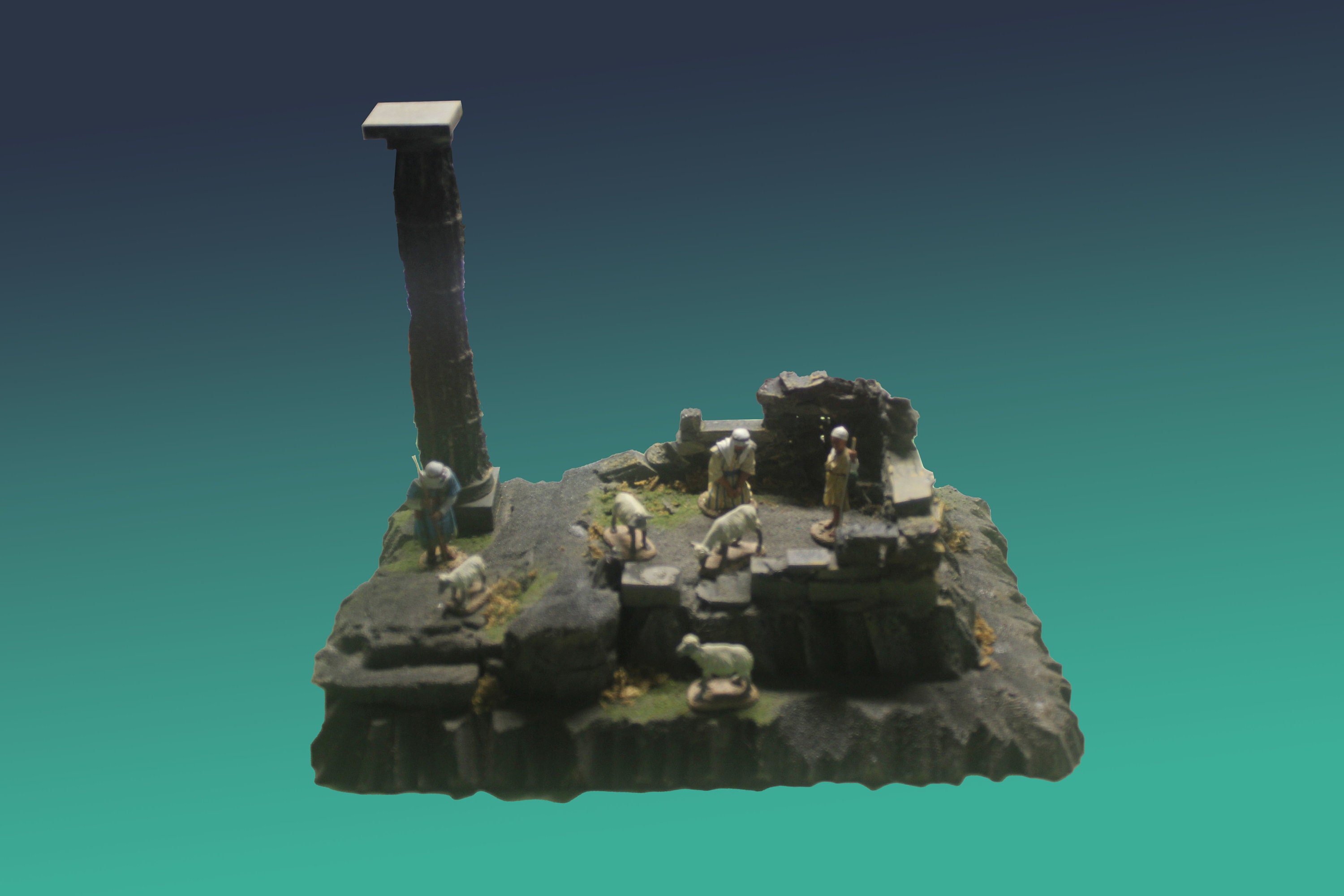 Ancient Roman Ruins 54mm Diorama Terrain - Etsy