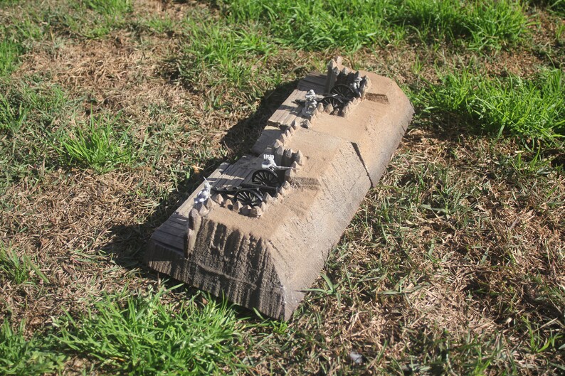 Toy Soldier 2 Cannon Entrenchment 54mm Play Set Great With Civil War ...