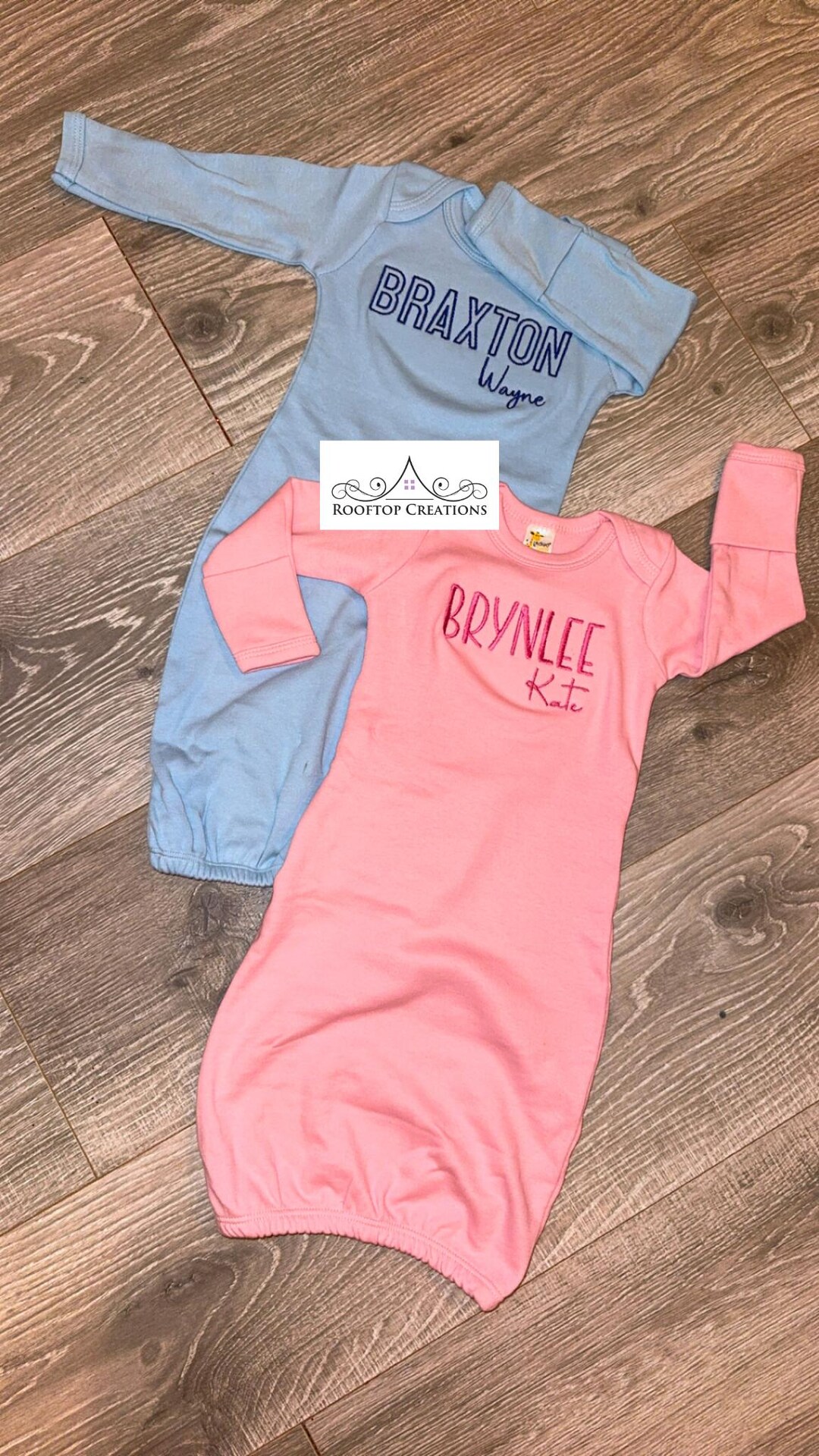 Infant Night Gown, Baby Night Gown, Hospital Gown, - Etsy