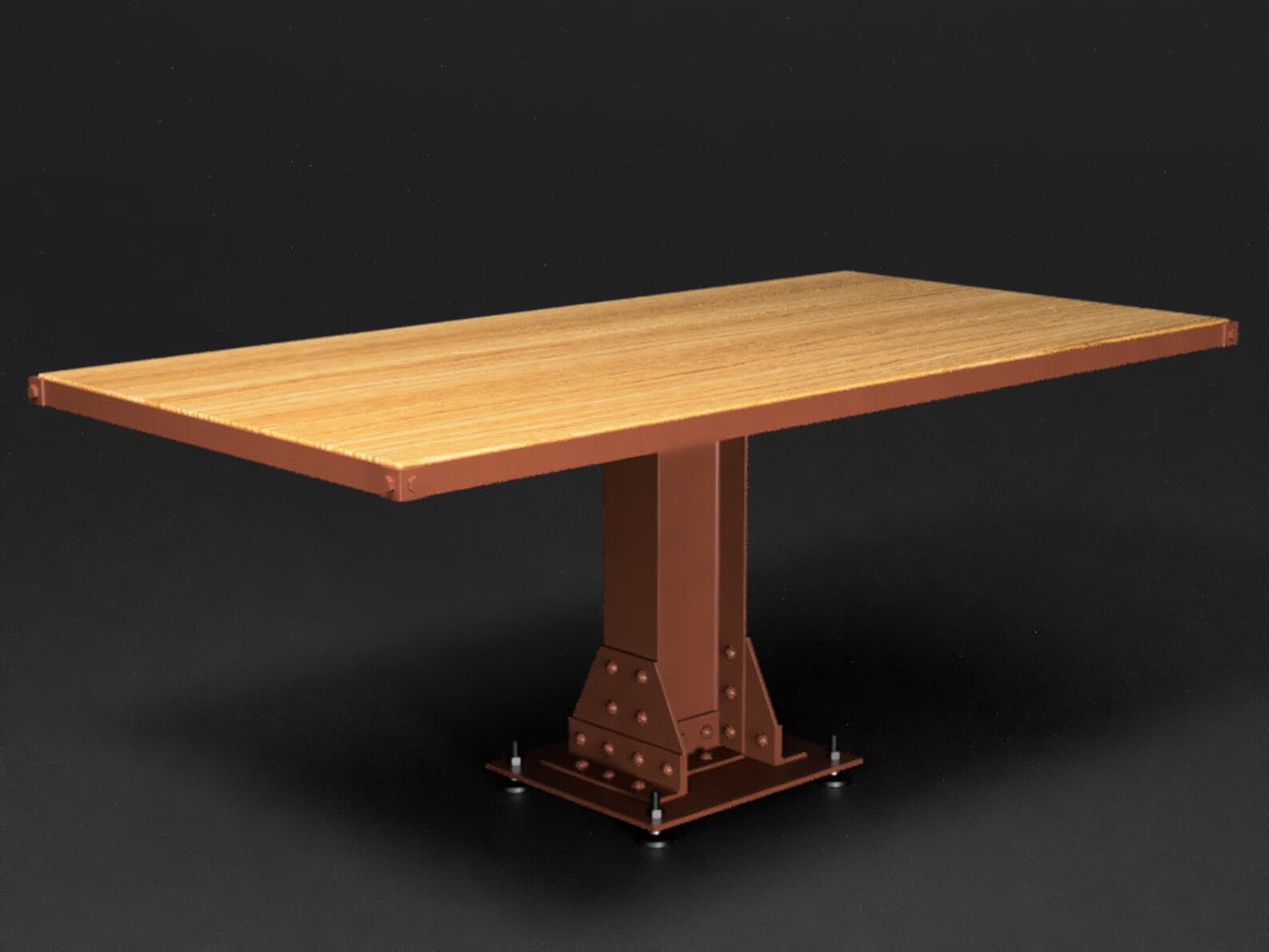 Industrial Dining Table the Subway Table Authentic Hot - Etsy UK