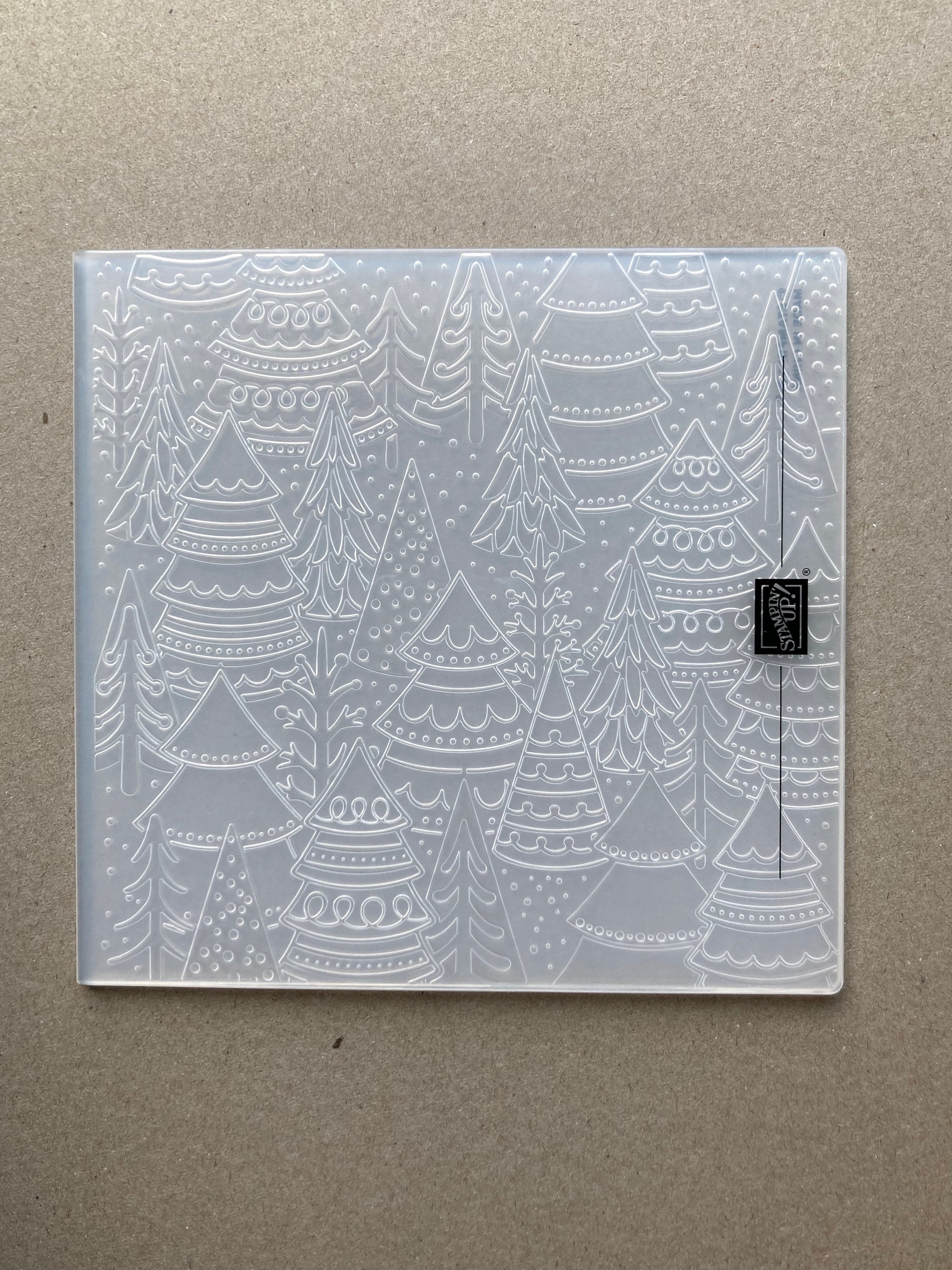 Whimsical Woodland 3D Stampin'up Brand New Embossing Folder, Retired ...