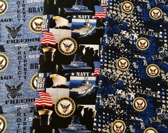 Us Navy Fabric - Etsy