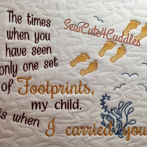 Reading Pillow Embroidery Design Read Me a Story Embroidery - Etsy