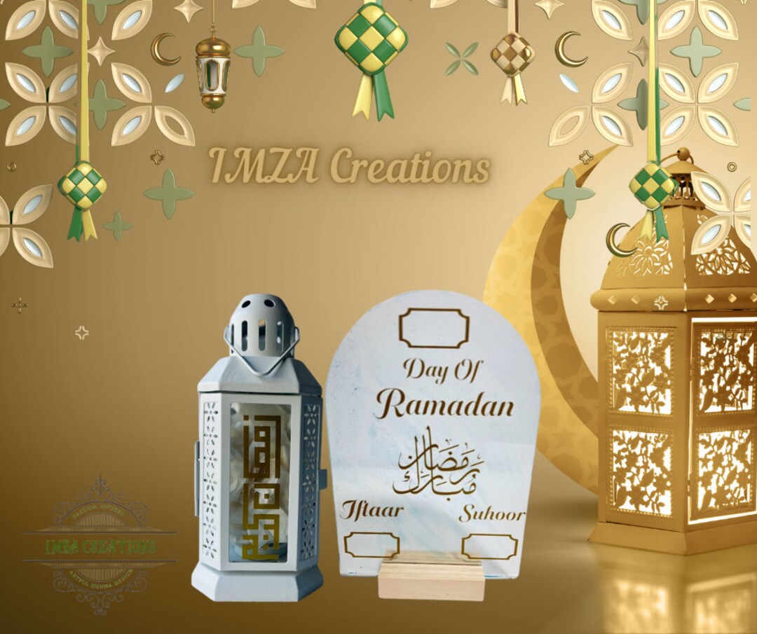 Ramadan Countdown Counter Best for Ramadan Baskets & Iftar Favors - Etsy