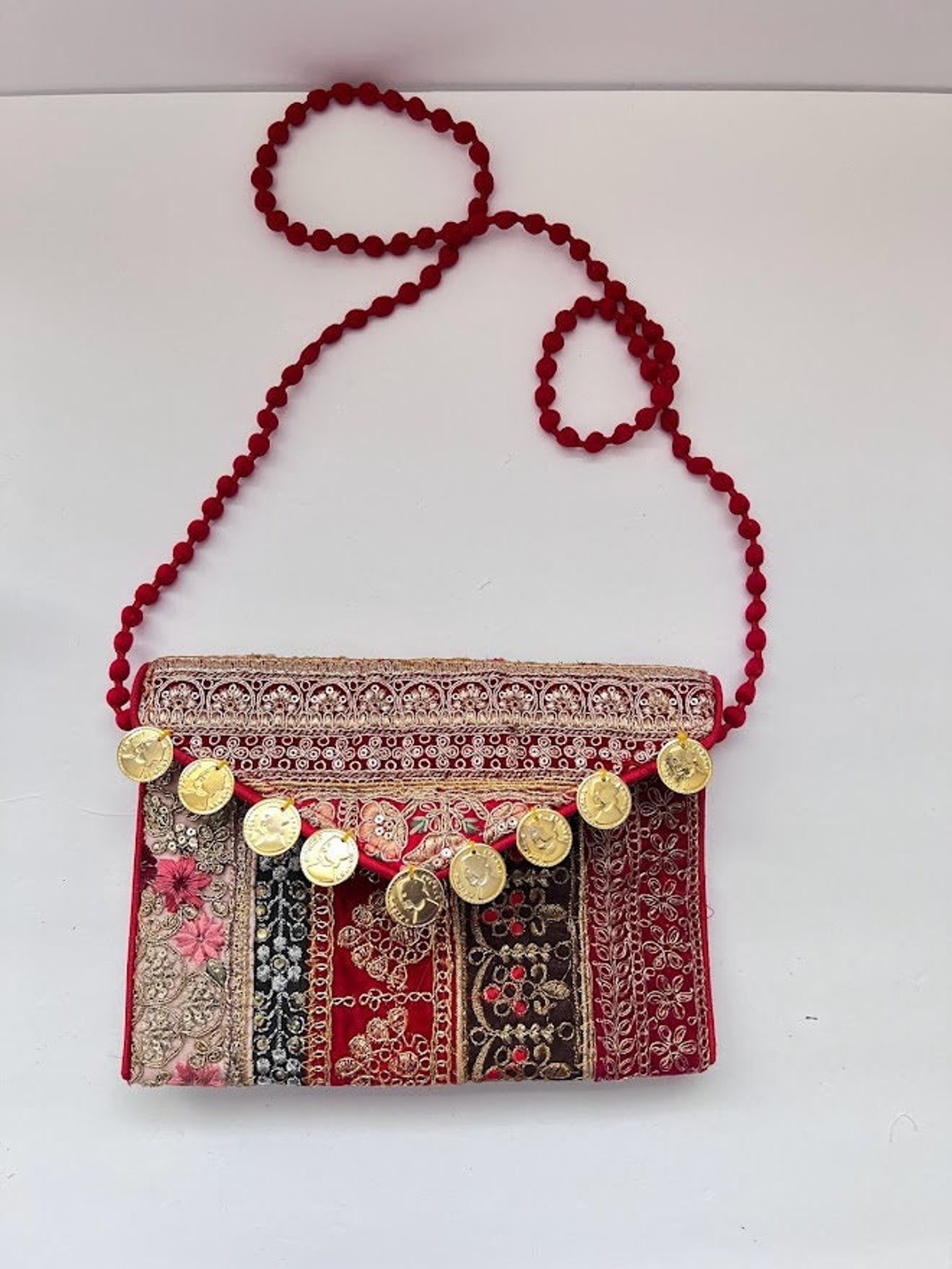 Rajasthani Kasab Work/ Gujarati/ Katcchi/ Embroidered Sling/ - Etsy
