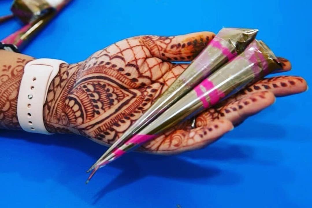 Organic Henna Cones – Natural Mehndi Paste, Ready to Use - Etsy