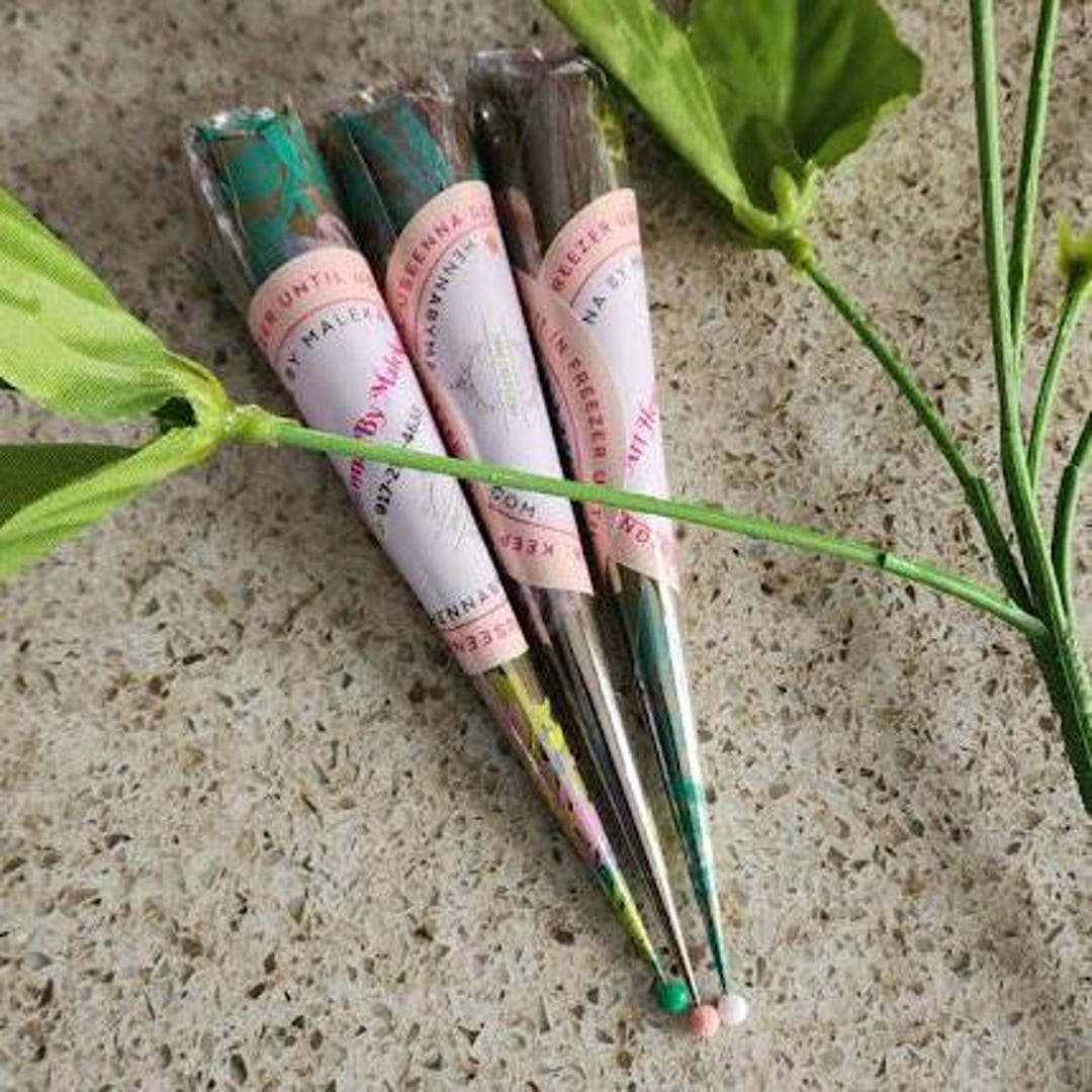 All-natural Henna Cones – Organic Henna Paste for Designs - Etsy