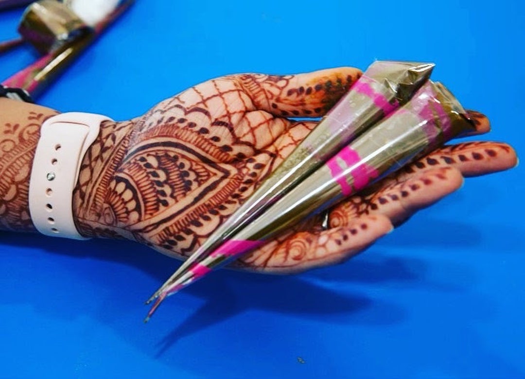 Create Beautiful Henna Designs With All-natural Henna Cones - Priority ...