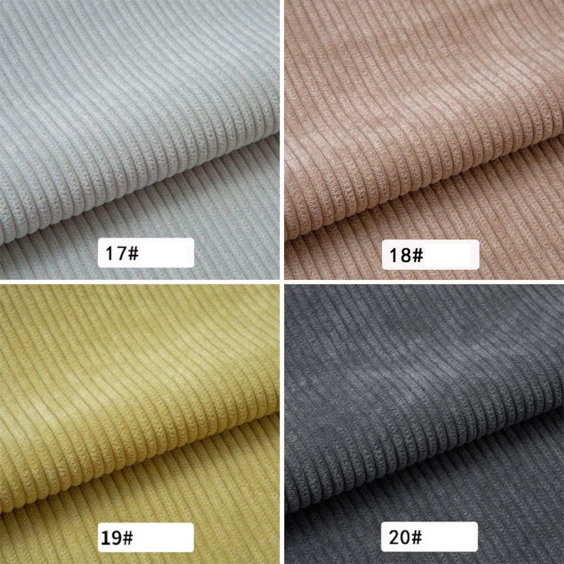 Corduroy Fabric, 8 Wales Corduroy Fabric, Coat Fabric, Pillowcase ...