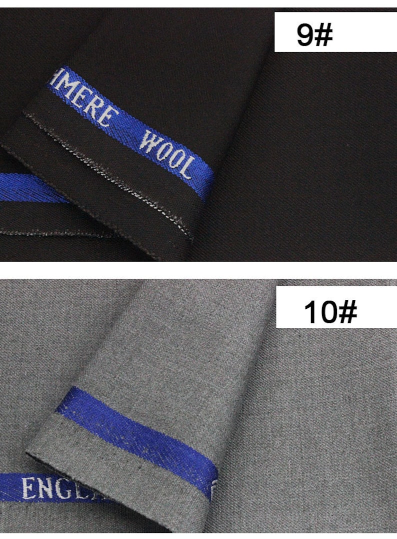 Wool Suiting Fabric Worsted Wool Fabric Suit Fabric for Men - Etsy