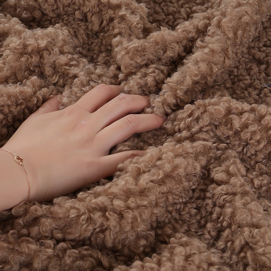 Teddy Bears Fabric With Little Curls Sherpa Fabric Soft - Etsy