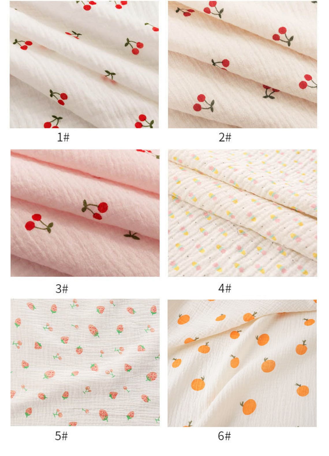 Double Layered Gauze Muslin Fabric100% Cotton Muslin Fabric - Etsy