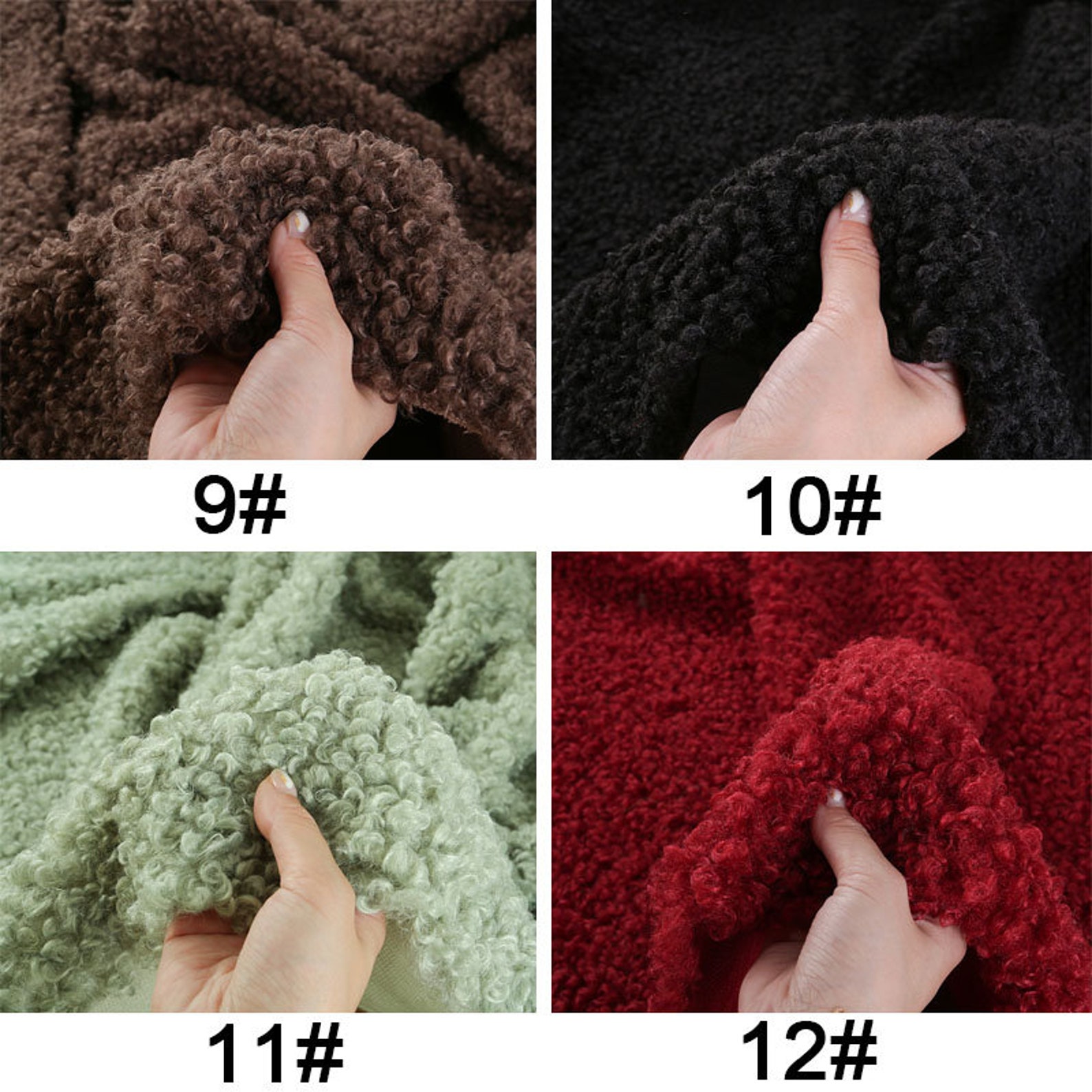 Teddy Bears Fabric With Little Curls Sherpa Fabric Soft - Etsy