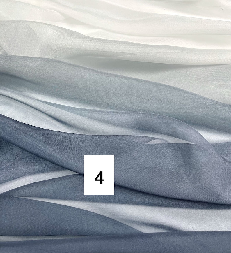 Ombre Chiffon Fabric Ombre Fabric Chiffon Fabric Sheer - Etsy