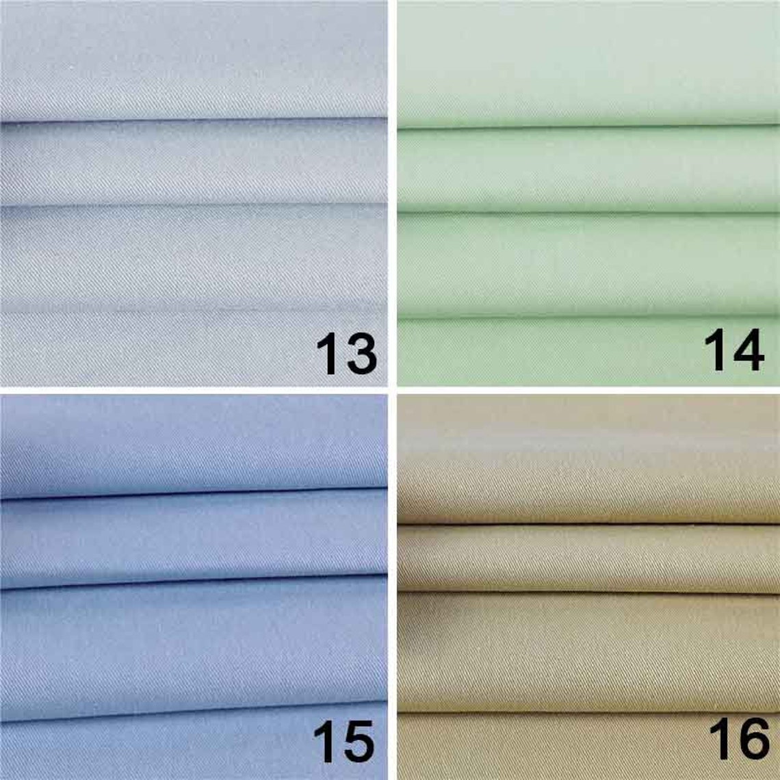 Colored Denim Fabric 100% Cotton Denim Fabric Twill Denim - Etsy