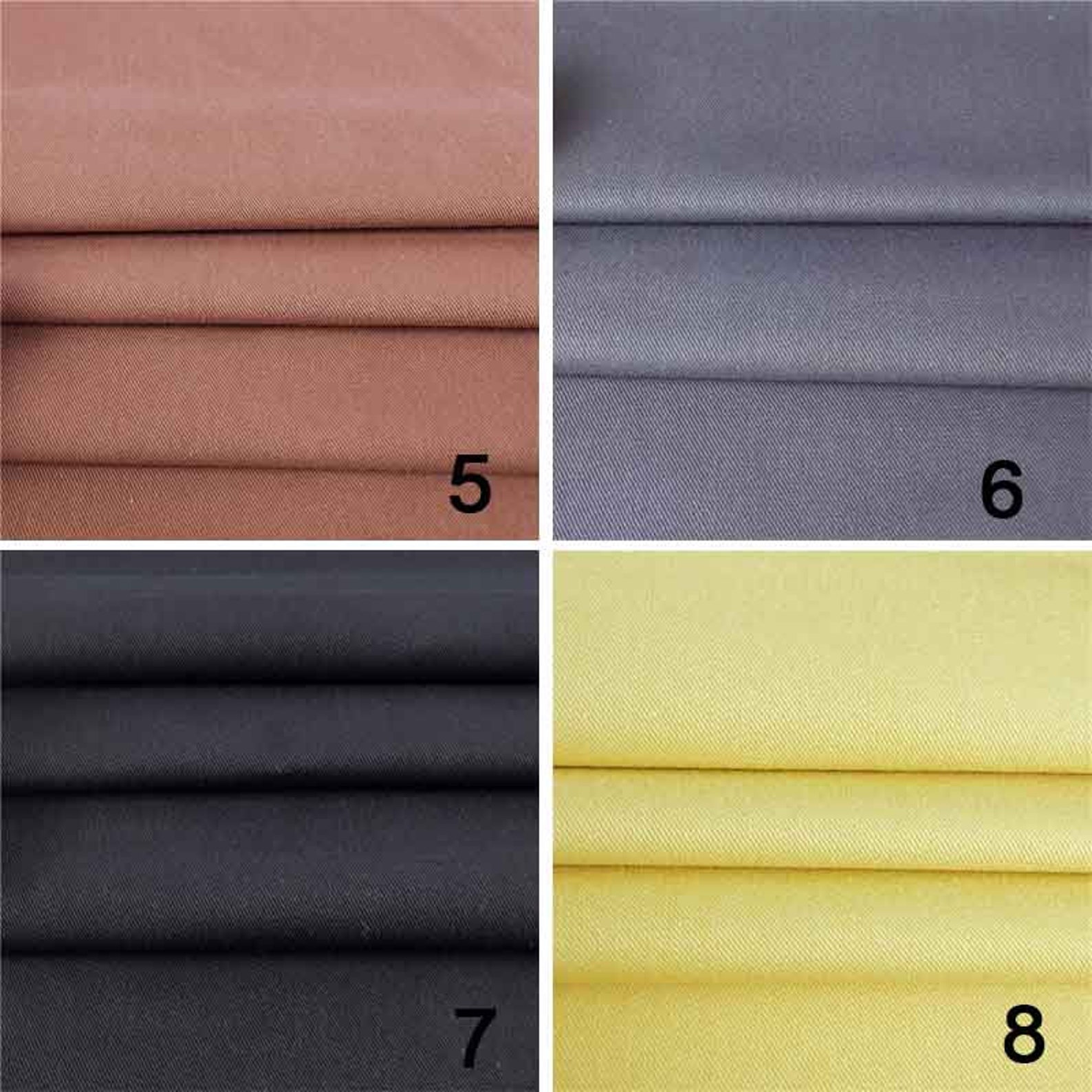 Colored Denim Fabric 100% Cotton Denim Fabric Twill Denim - Etsy