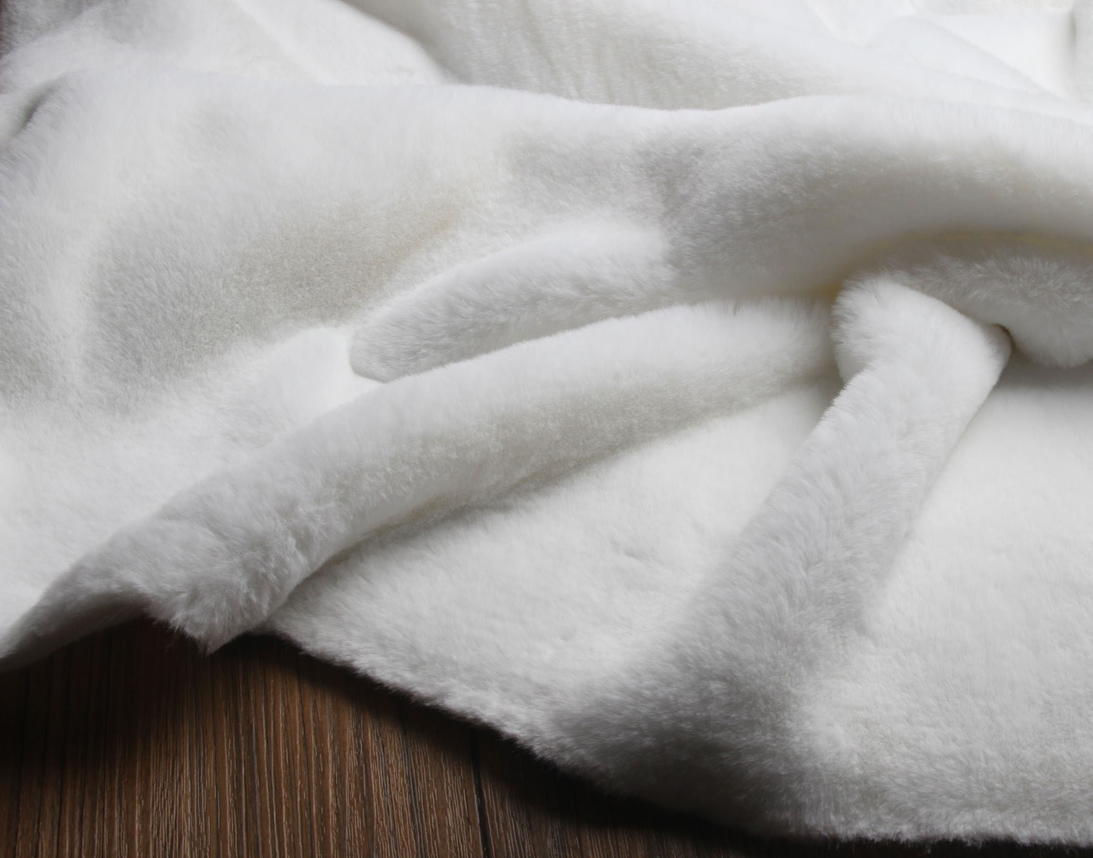 RABBIT Soft Faux Fur SOLID Fabric Super Soft Plush Fabric - Etsy