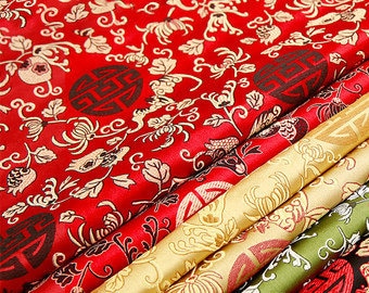 Chinese Brocade Fabric - Etsy