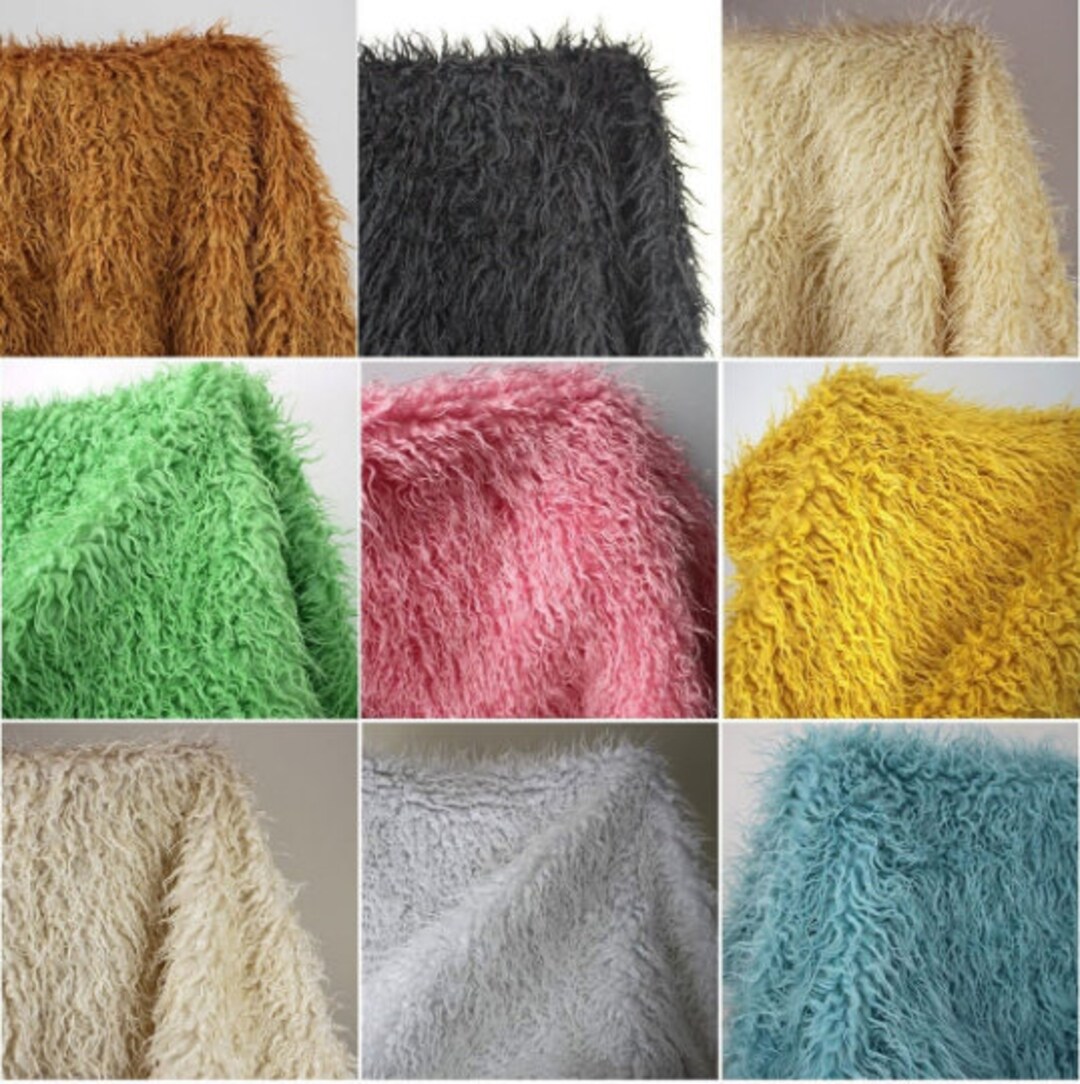 Mongolian Faux Fur Fabric Fursuit Material Fake Fur Fabric - Etsy