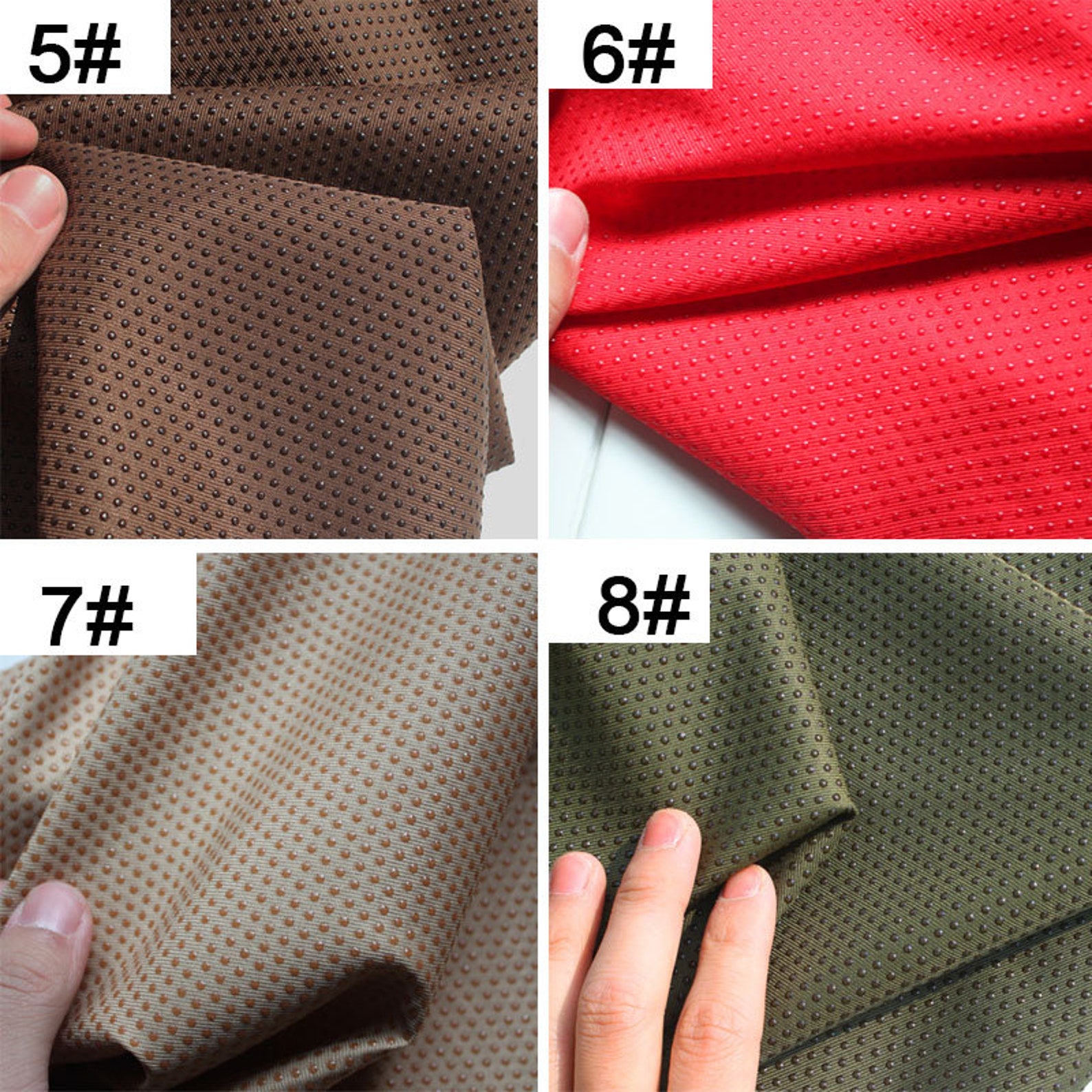 Dotted Non Slip Fabric, Anti Slip Fabric, Grip Fabric, Non Skid Fabric ...