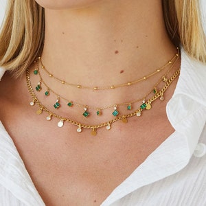 Dainty Choker Gold Choker Charm Necklace Delicate Necklace - Etsy