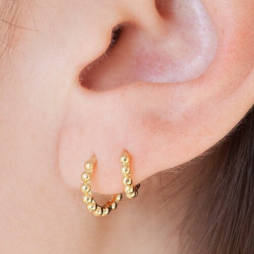 Small Gold Hoop Earrings 14K Gold Filled Hoops Gold Hoop | Etsy