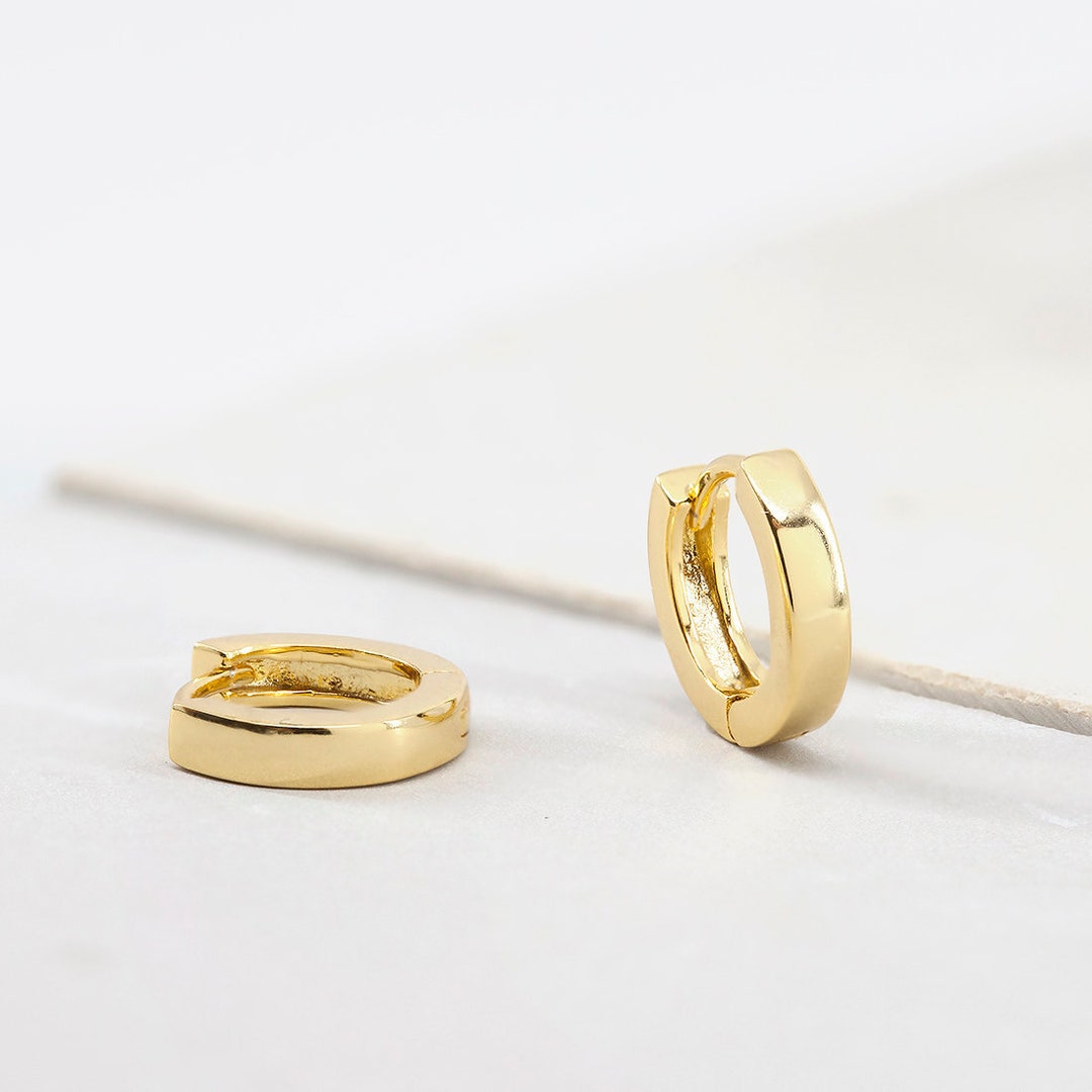 Small Hoop Earrings Tiny Hoops Gold Hoops Simple Hoop - Etsy
