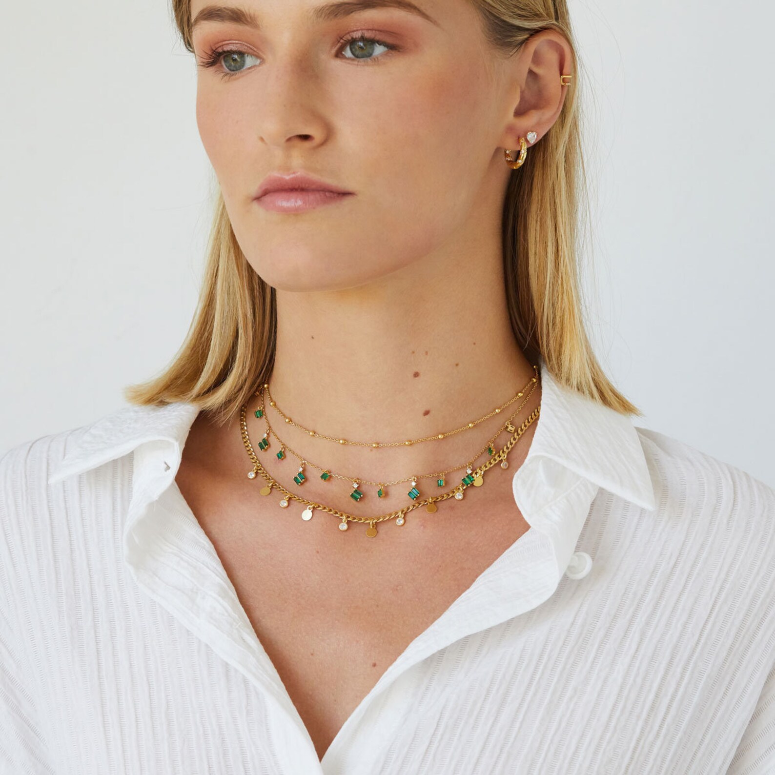 Dainty Choker Gold Choker Charm Necklace Delicate Necklace - Etsy