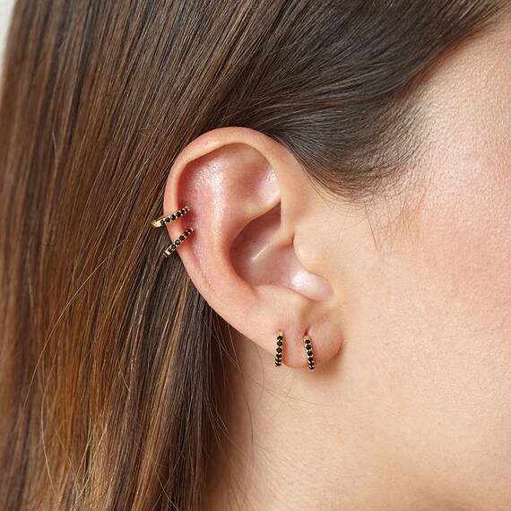 Tiny Hoops Dainty Hoops Small Hoop Earrings Minimal Hoop | Etsy