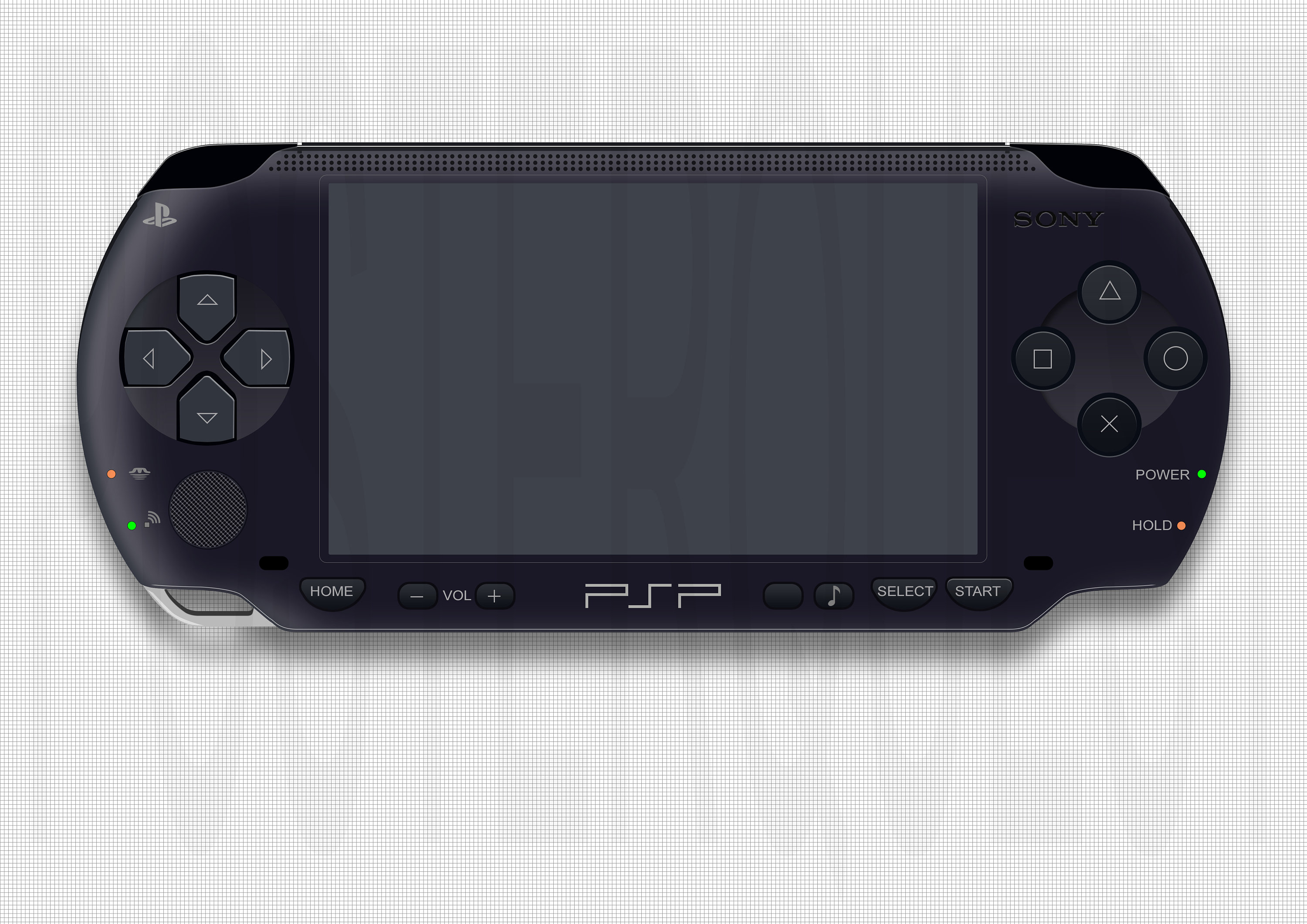 Dibujo fotorrealista Sony PSP Console Digital Art Gamer Poster - Etsy ...