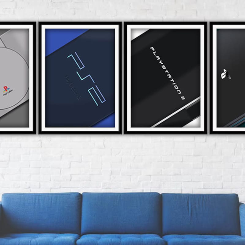 Playstation Wall Decor - Etsy