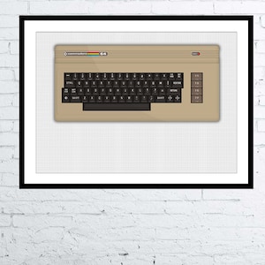 Commodore 64 Computer Poster Retro Digital Art Poster / Print - Etsy UK