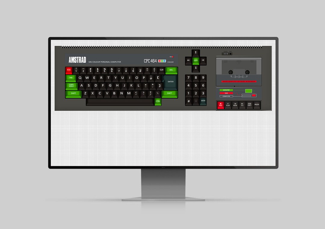 Amstrad CPC464 Computer Poster Retro Digital Download - Etsy