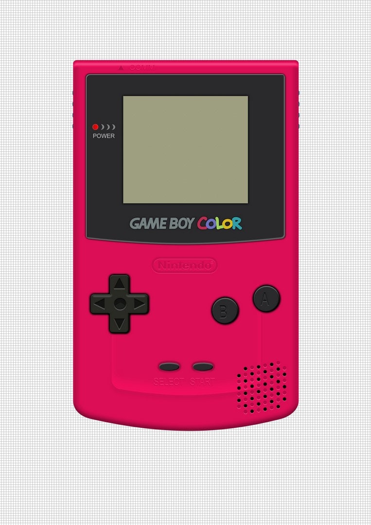 Nintendo Gameboy Color Computer Poster Nintendo Gameboy | Etsy