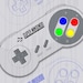 SNES Poster Computer Poster Super Nintendo Entertainment System Digital ...