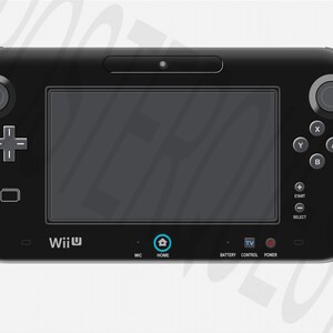 Nintendo Wii U Console Poster Digital Art for Your Gameroom - Etsy