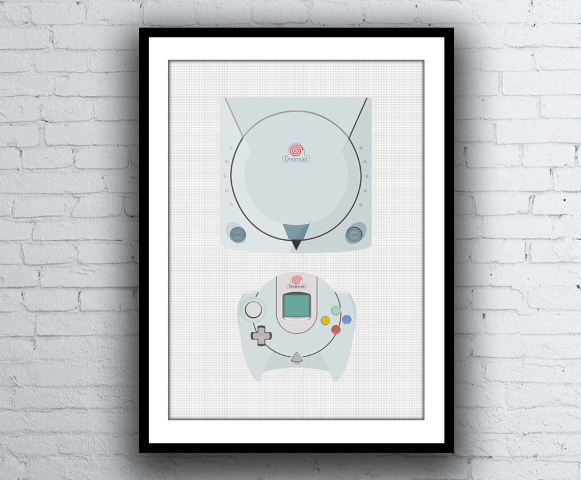 Retro Consoles / Computers Poster Set Choose From 50 Designs Available ...