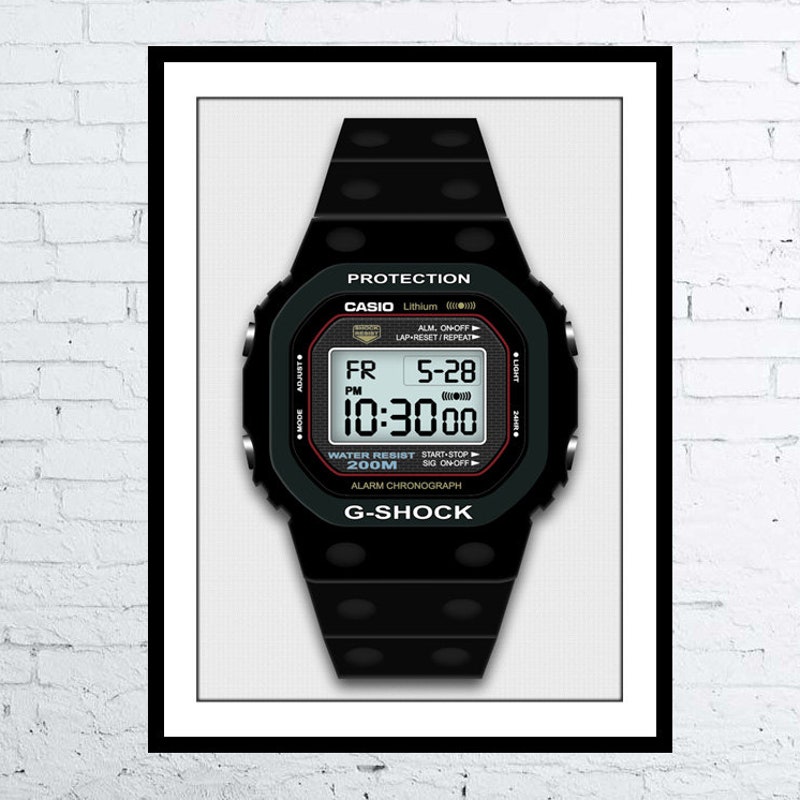 Casio Poster - Etsy UK
