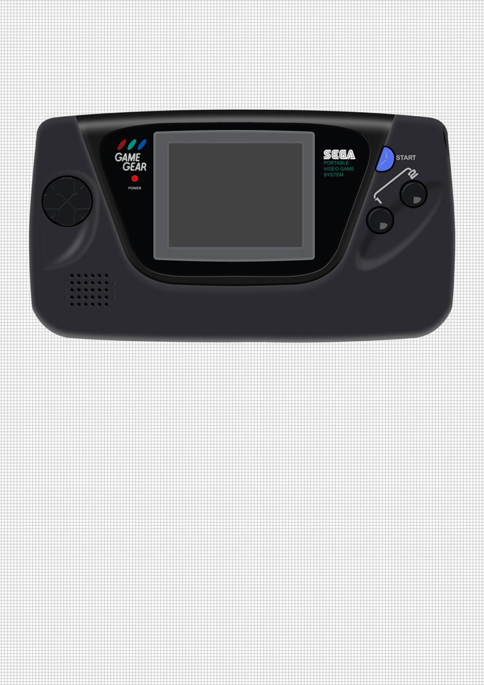 Sega Gamegear Computer Poster Digital Art Poster / Print - Etsy
