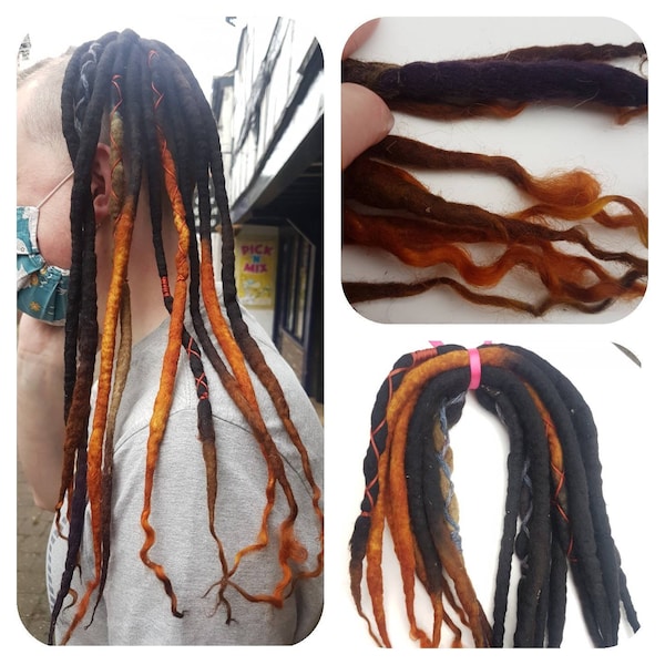 Single Ended Dreads - Etsy UK