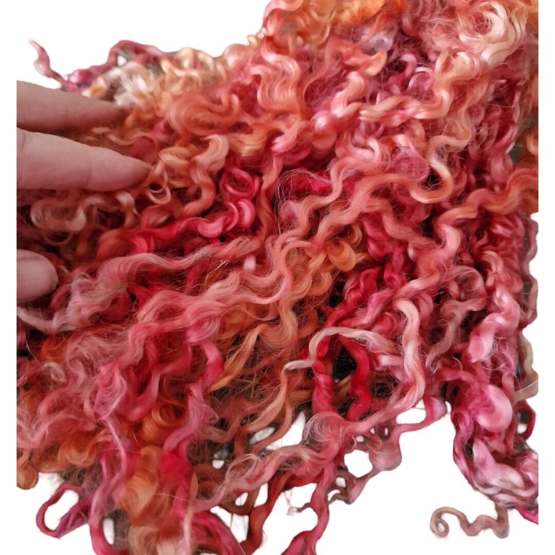 Star Crossed Lovers Locks Wensleydale Locks / Hand Dyed Locks 50g / Wet ...