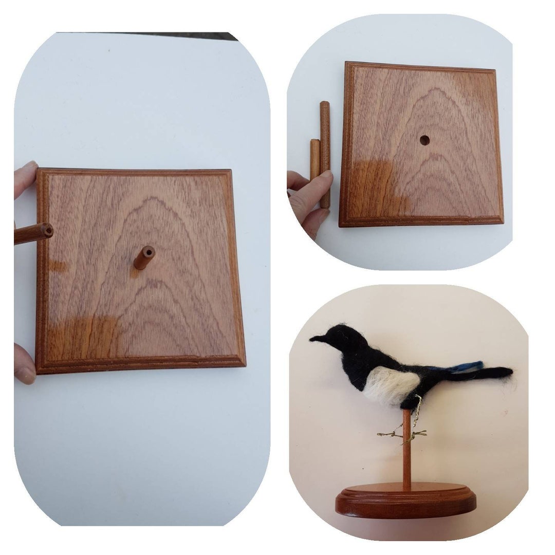 Felt Model Stand 6 Inch Square, Sapele Wood, Needle Felting Stage - Etsy