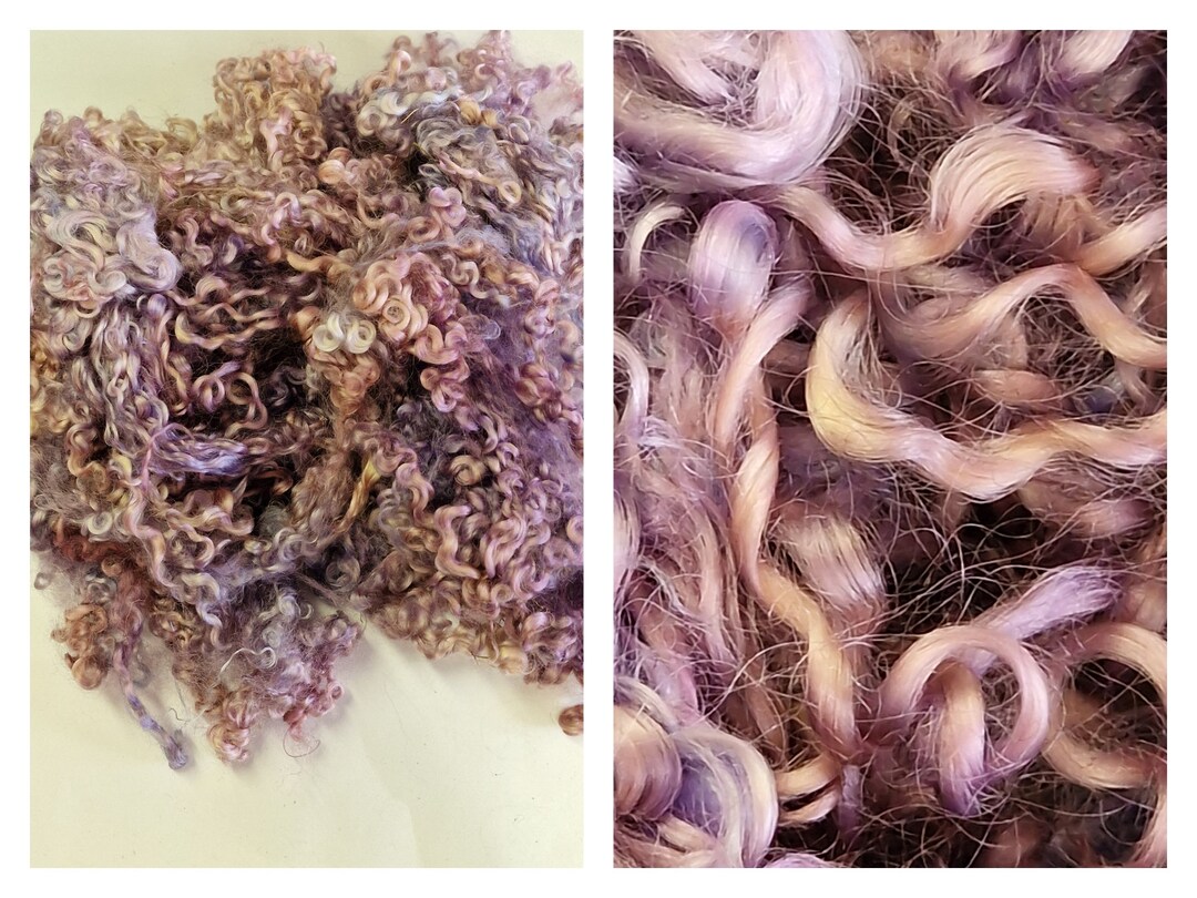 Alice Falling Locks / Hand Dyed Locks 50g / Wet Felting / Hand - Etsy